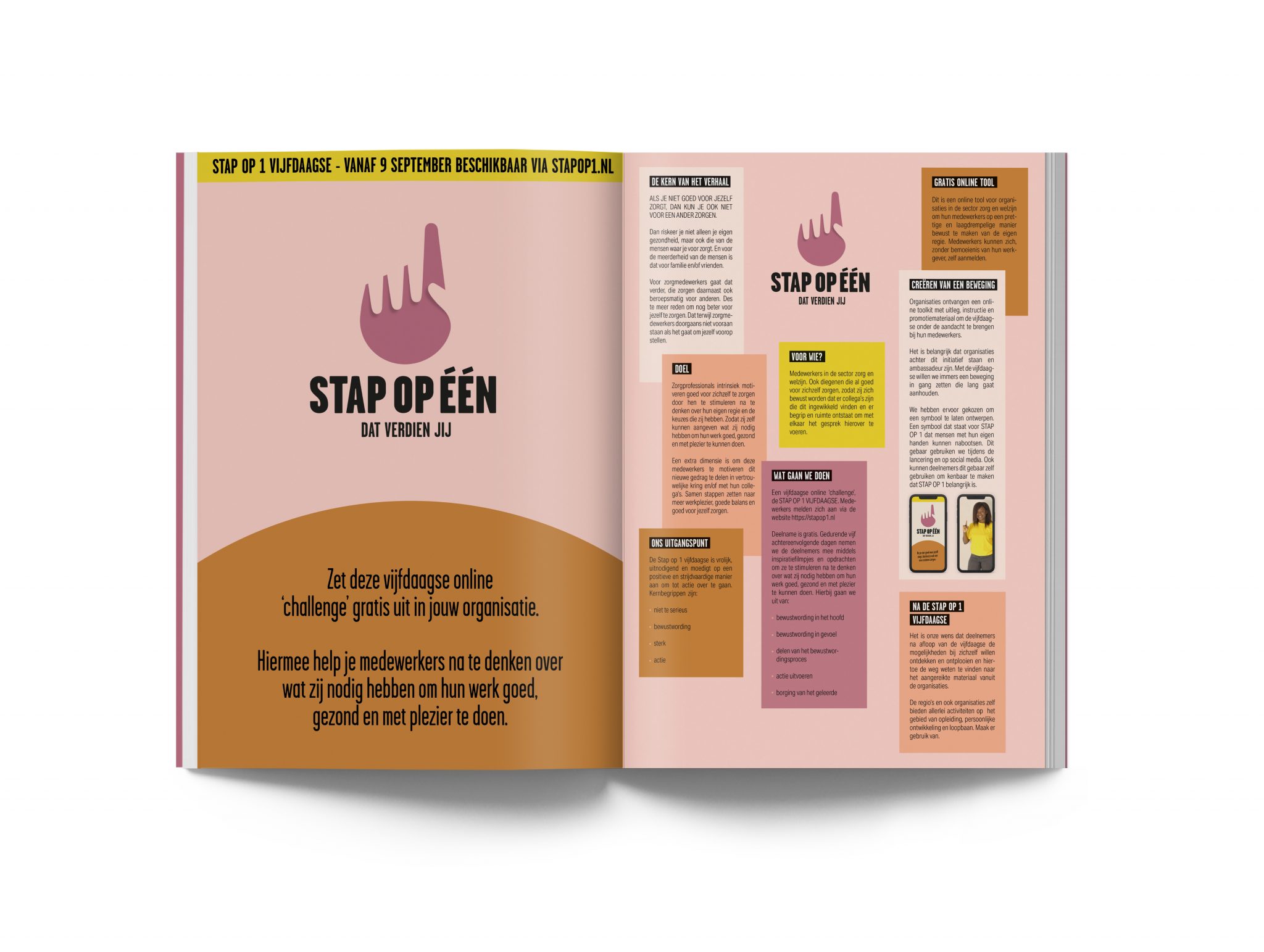 Stap op 1 vijfdaagse: online ‘challenge’ - Gezond en Zeker